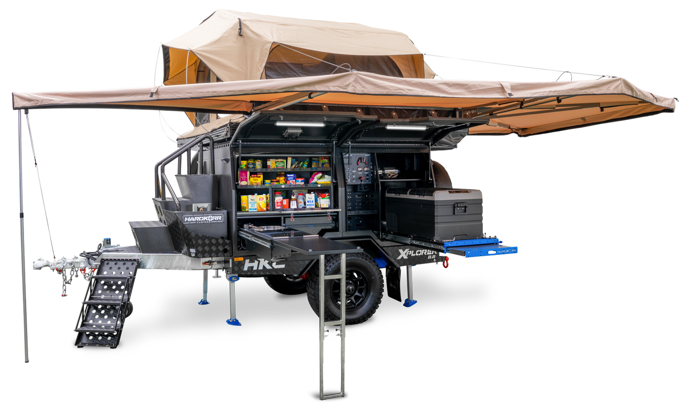 HKC Xplorer 2.3 Family | 4-Person Off-Road Camper Trailer | Order Now